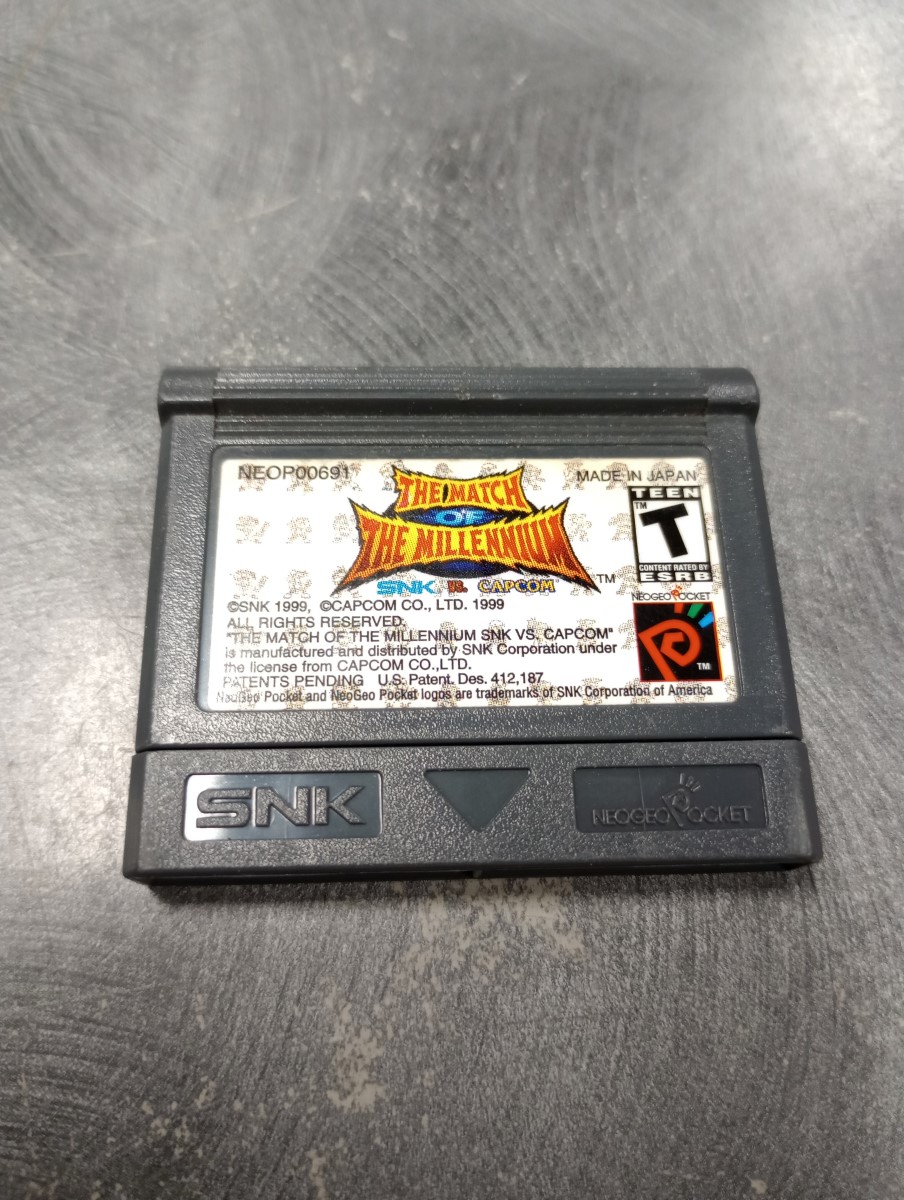 SNK MATCH OF THE MILLENNIUM - NEO GEO CARTRIDGE - TESTED & WORKS! Good ...