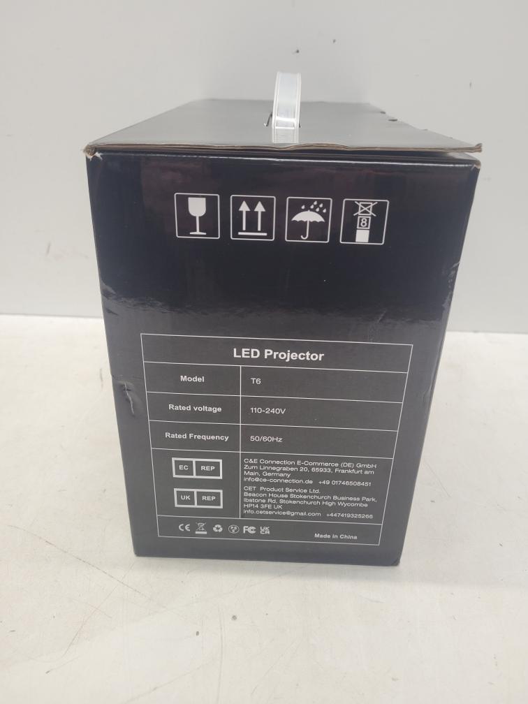 TOPVISION PROJECTOR T6 IOB, COMPLETE, OPEN BOX, LIGHT TO NO USE. Like ...