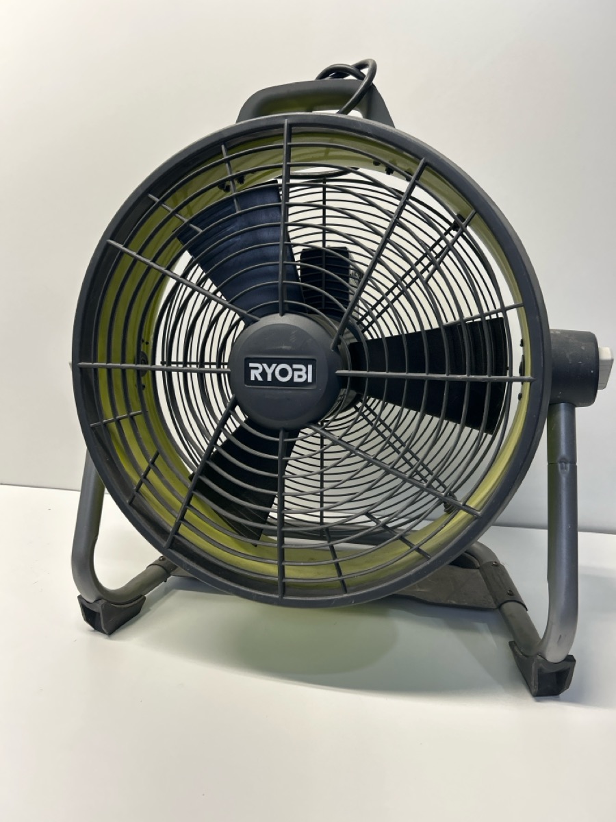 RYOBI TOOLS P3340 18V AIR 18" AIR CANNON DRUM FAN For parts or not ...