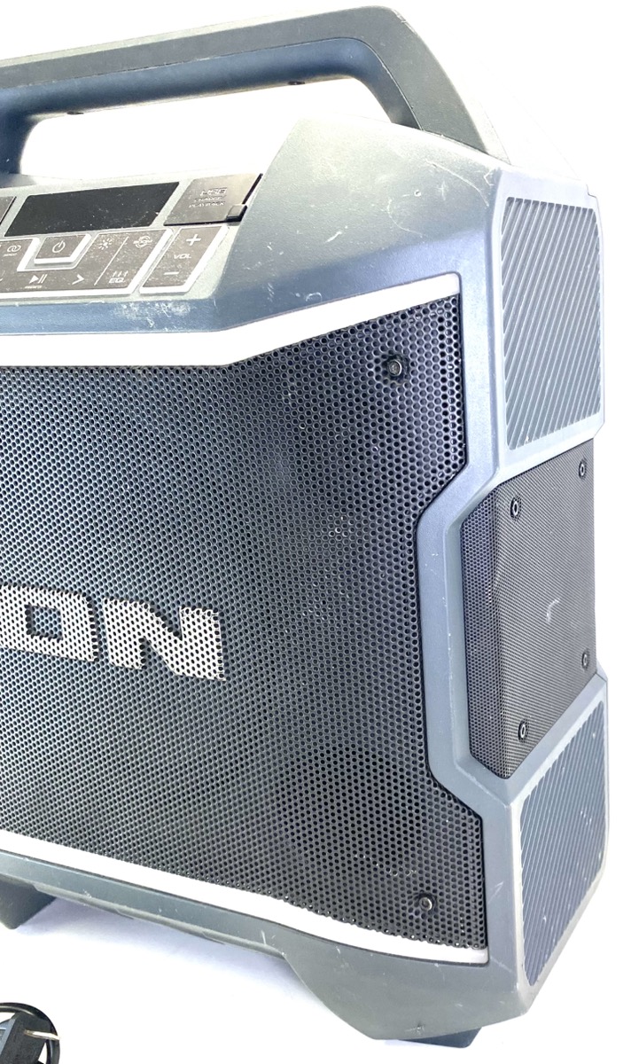 ION PARTY BOOM PLUS BLUETOOTH KARAOKE SPEAKER *WITH POWER CORD* Very ...