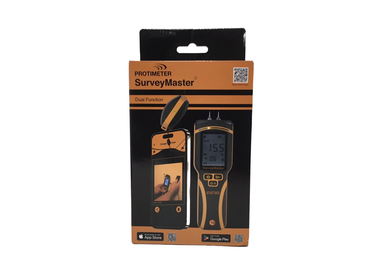 PROTIMETER SURVEYMASTER DUAL FUNCTION MOISTURE METER BLD5375 OPEN BOX ...