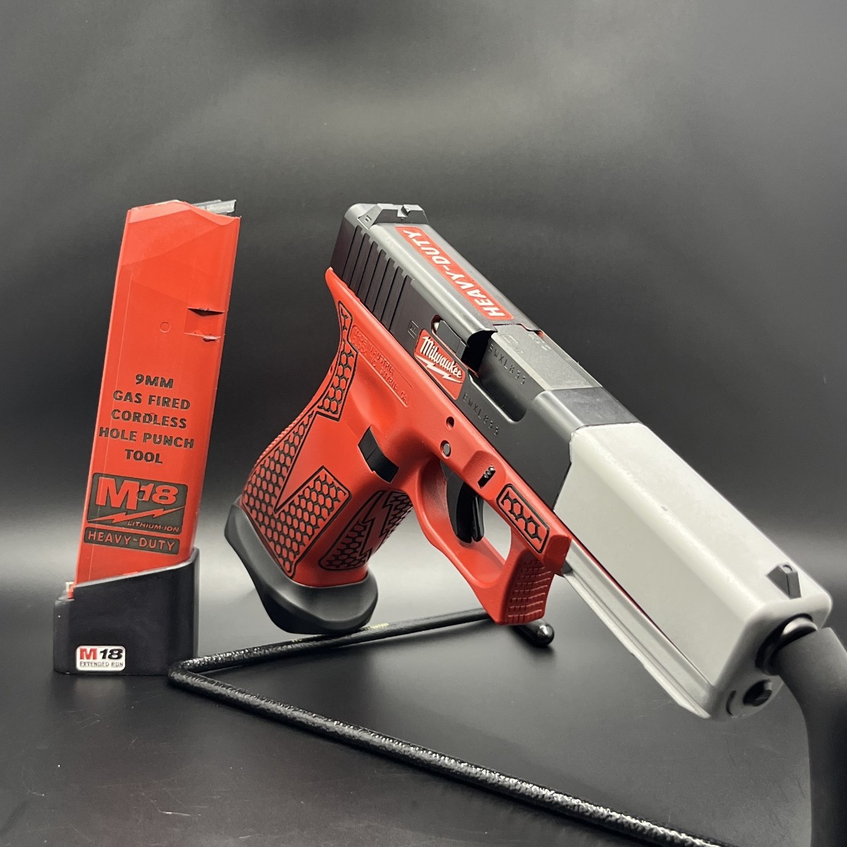 GLOCK 17 GEN 3 9MM | CUSTOM MILWAUKEE RED FINISH Brand New | Freedom ...