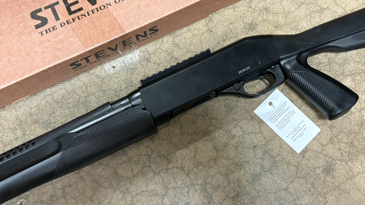 Stevens by Savage 320 Security Pistol Grip Tactical Pump Action Shotgun ...