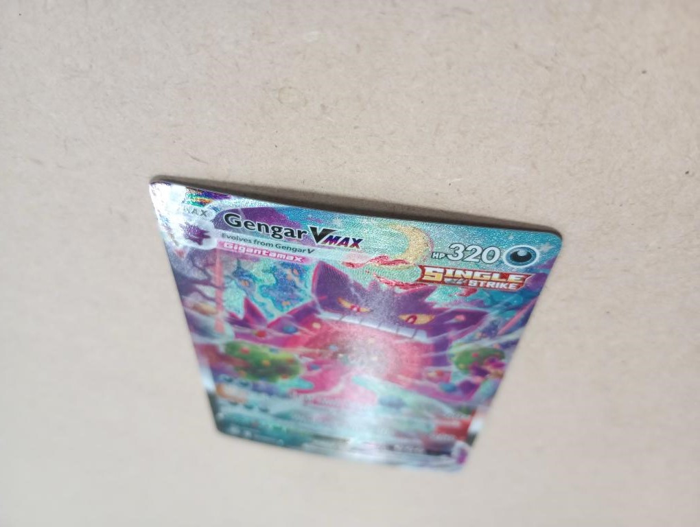 POKEMON TCG VMAX GENGAR 271/264 FUSION STRIKE - ALT ART - UNGRADED Good ...