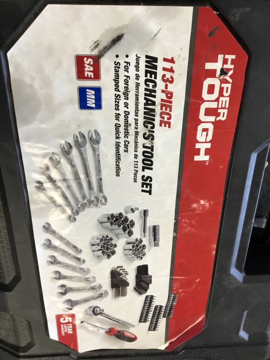 HYPER TOUGH 113 PIECE MECHANICS TOOL SET Very Good | Pawn 1 | Spokane | WA