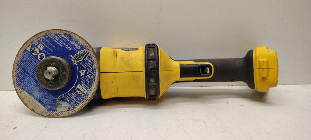 DEWALT DCG414 CORDLESS BRUSHLESS 60V MAX ANGLE DISC GRINDER TOOL ONLY ...