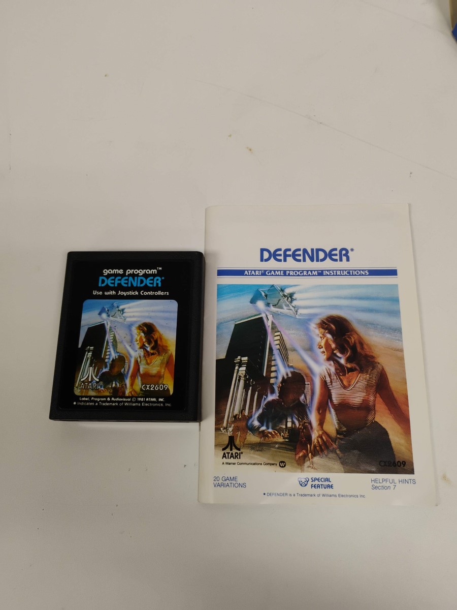 DEFENDER ~ ATARI 2600 VIDEOGAME IN BOX Good | Pawn 1 | Spokane | WA