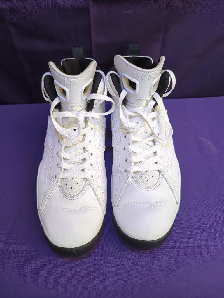 JORDAN MVP WHITEC GREEN GLOW SZ12 Good | Buya