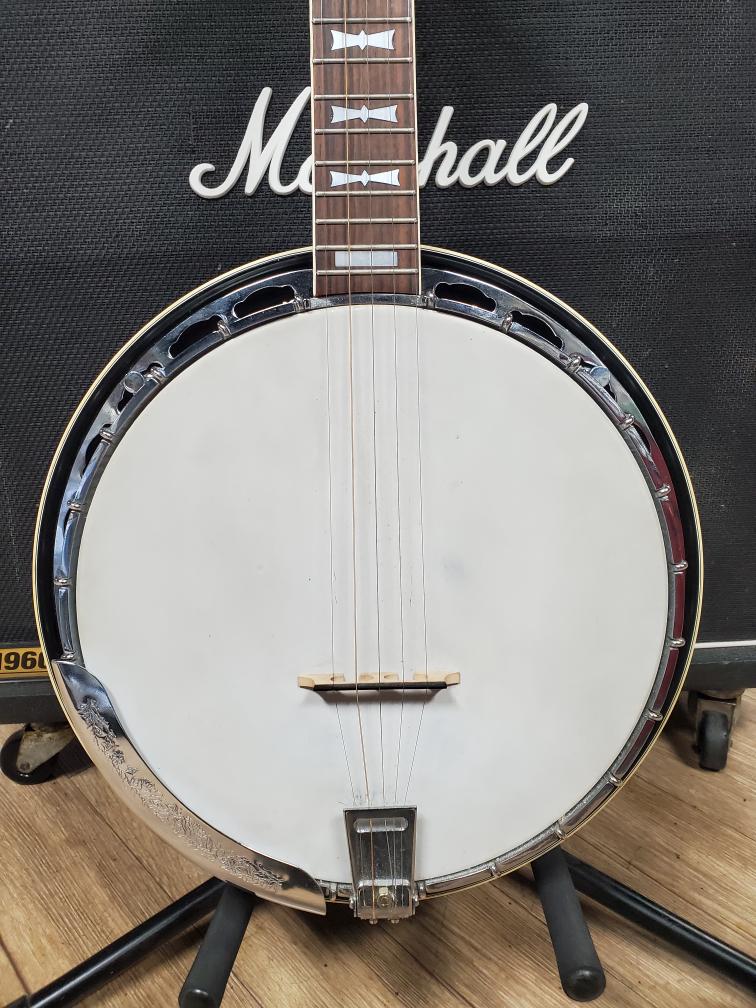 ARIA DELUXE BANJO 5 STRING BOW TIE Good | Pawn 1 | Spokane | WA