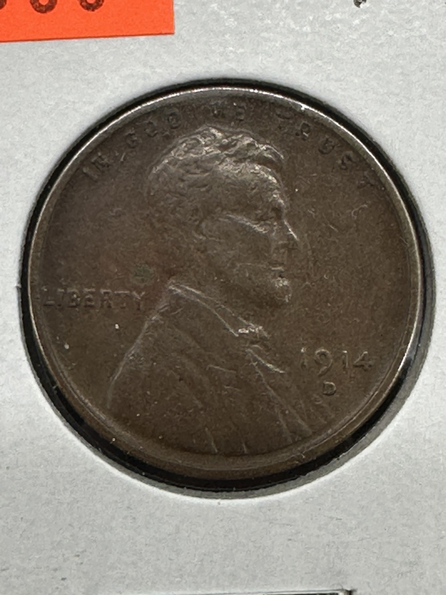 United States 1914 D One Cent Wheat Back Coin Key Date penny Good ...