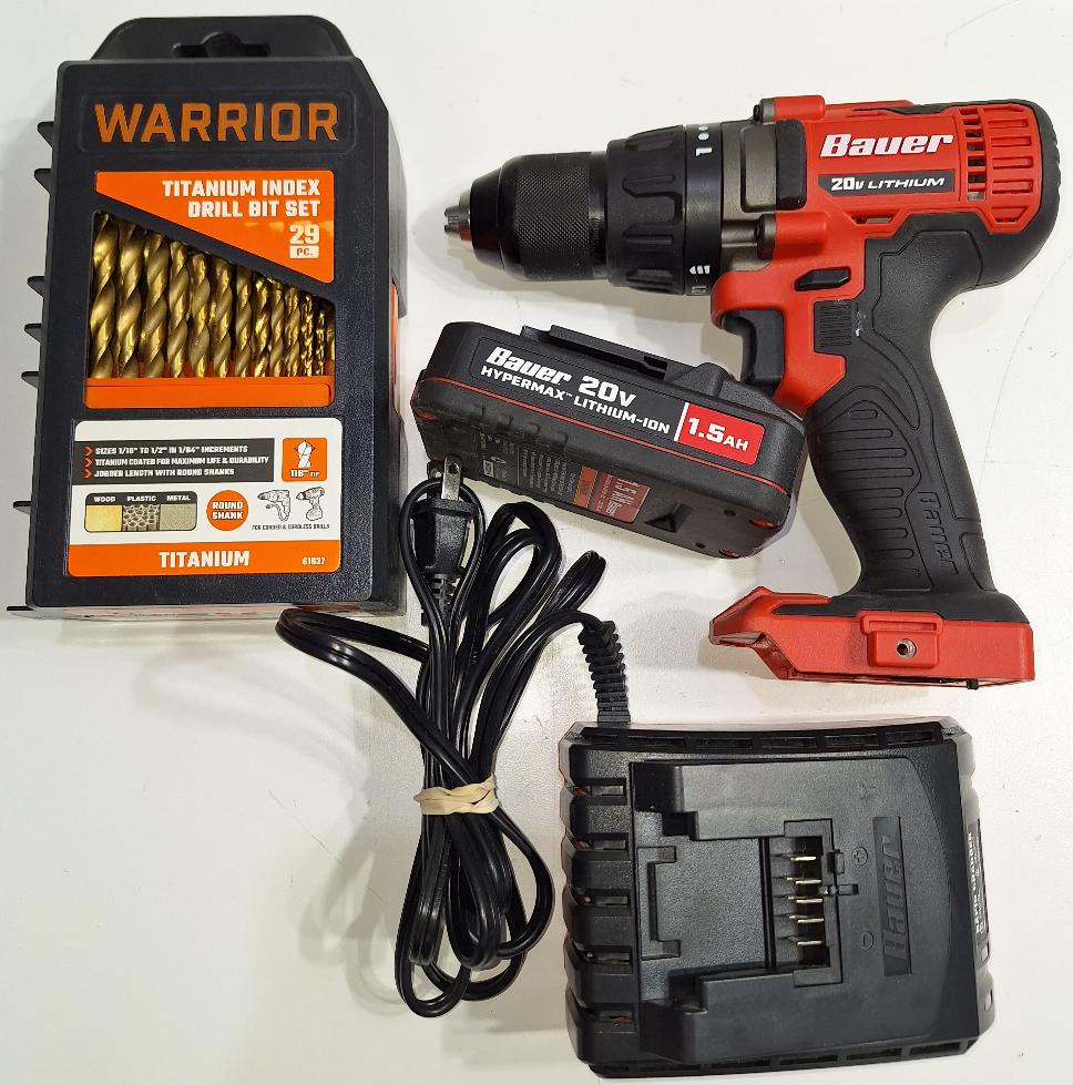BAUER TOOLS 64754 1/2 INCH 20V DRILL Like New | Pawn 1 | Spokane | WA
