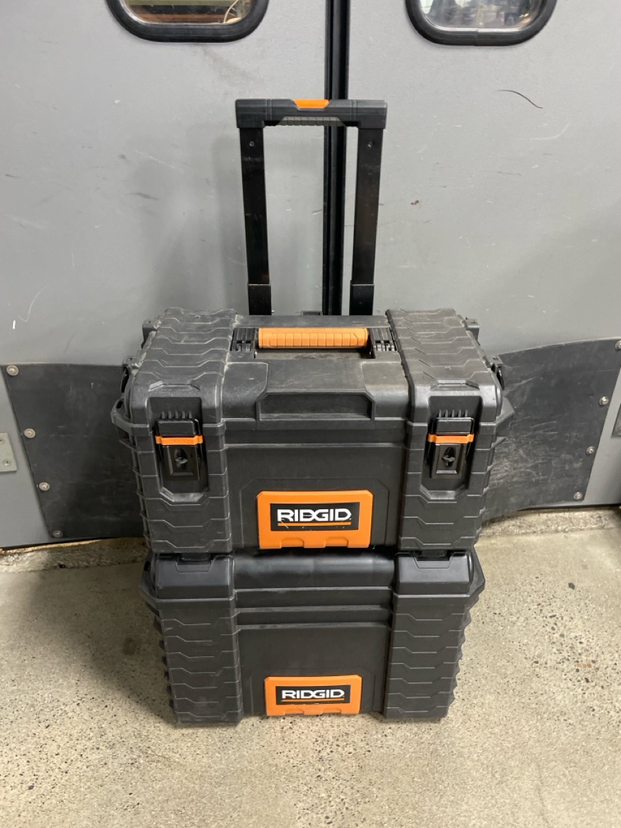 RIDGID STACKING ROLLING TOOL BOX Good | Pawn 1 | Spokane | WA