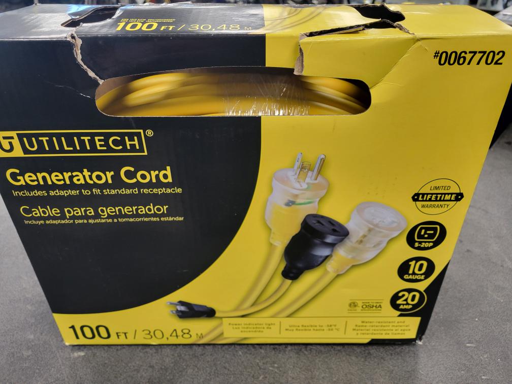 UTILITECH 100' EXTENSION CORD Very Good | Pawn 1 | Spokane | WA