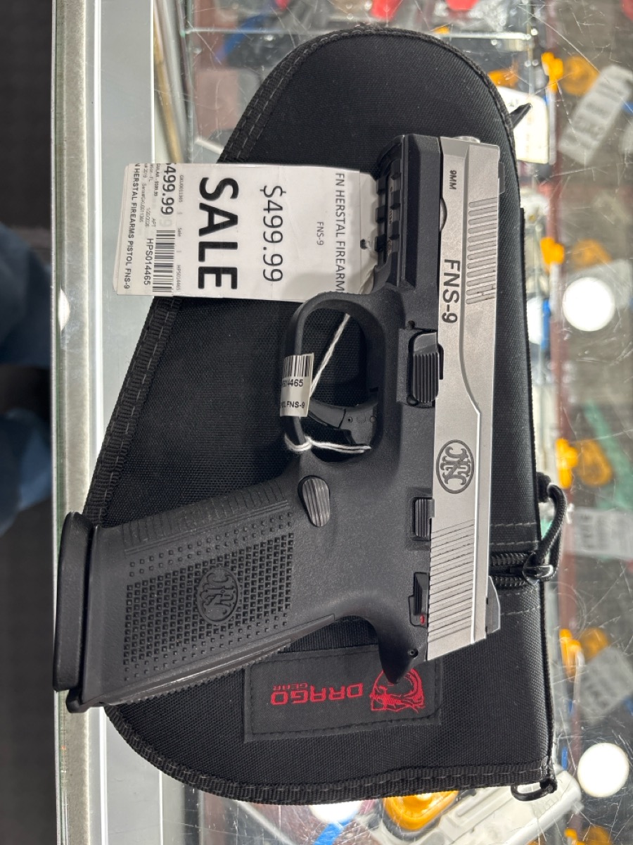FN HERSTAL FIREARMS FNS-9 Good | Harrisburg Pawn Shop | Houston | TX