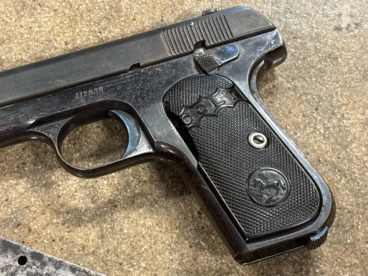 Colt Firearms 1903 Pocket Hammerless 32acp 3.75" Semi-Auto Pistol - Mfg ...