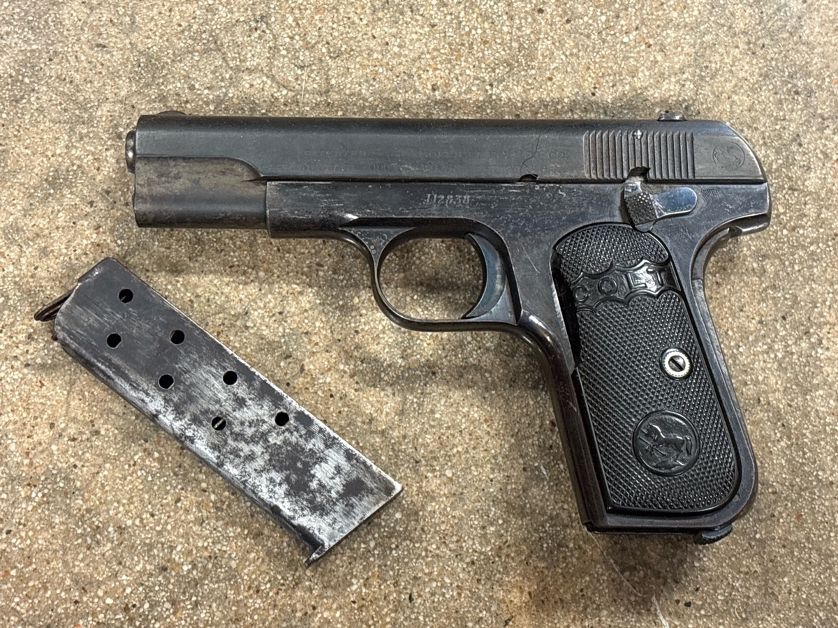Colt Firearms 1903 Pocket Hammerless 32acp 3.75" Semi-Auto Pistol - Mfg ...