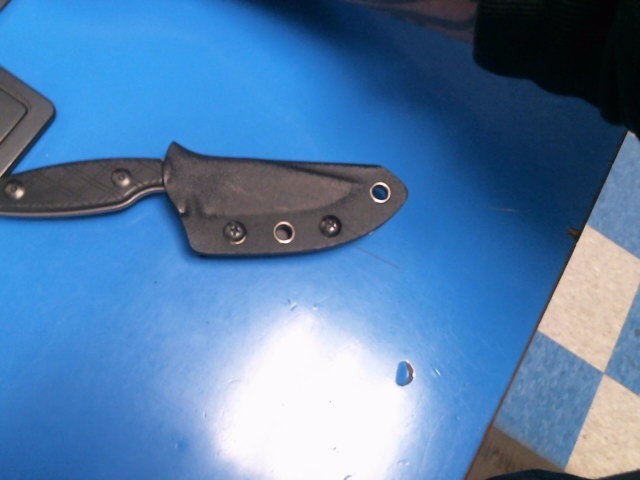 Kizer Derek Sharon Muskrat Fixed Blade Knife - 3.1'' Black w/ Sheath ...