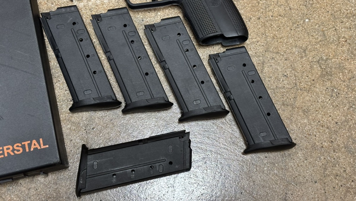 FN Herstal Five Seven 5.7x28 5.00" Semi-Auto Pistol - w/ Case & 5 20rd ...