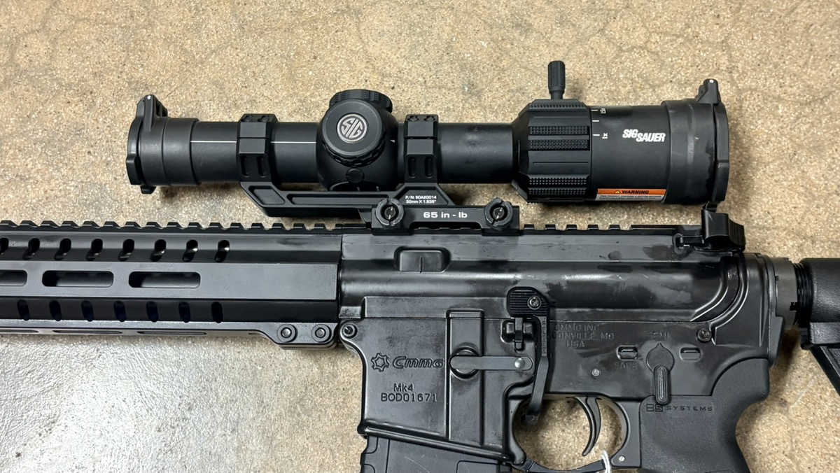 CMMG Resolute MK4 300 Blackout 16.00" Semi-Auto Rifle - SIg Sauer Tango ...